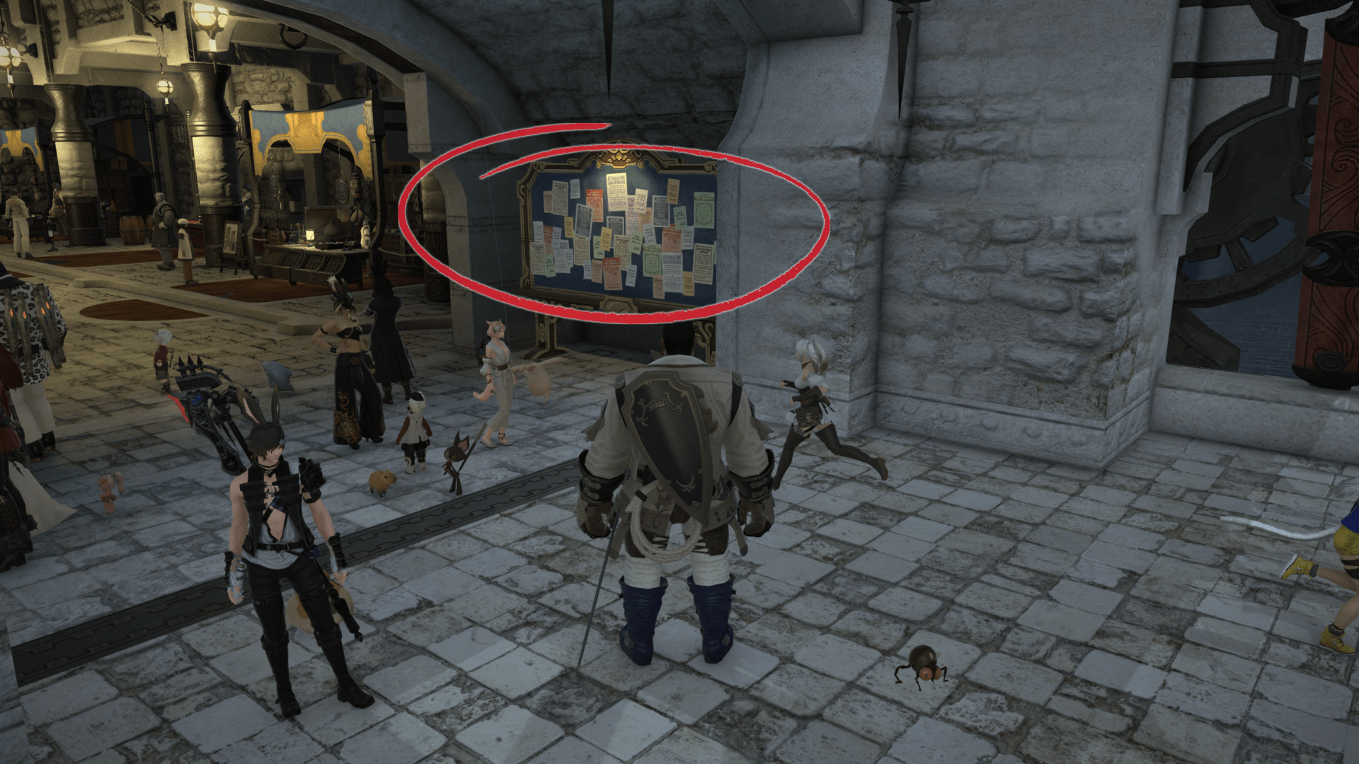 Final Fantasy 14 Market Board locations | Invoke the Pixel