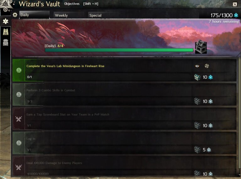 Guild Wars 2: What is the Wizard's Vault? The New Daily System ...